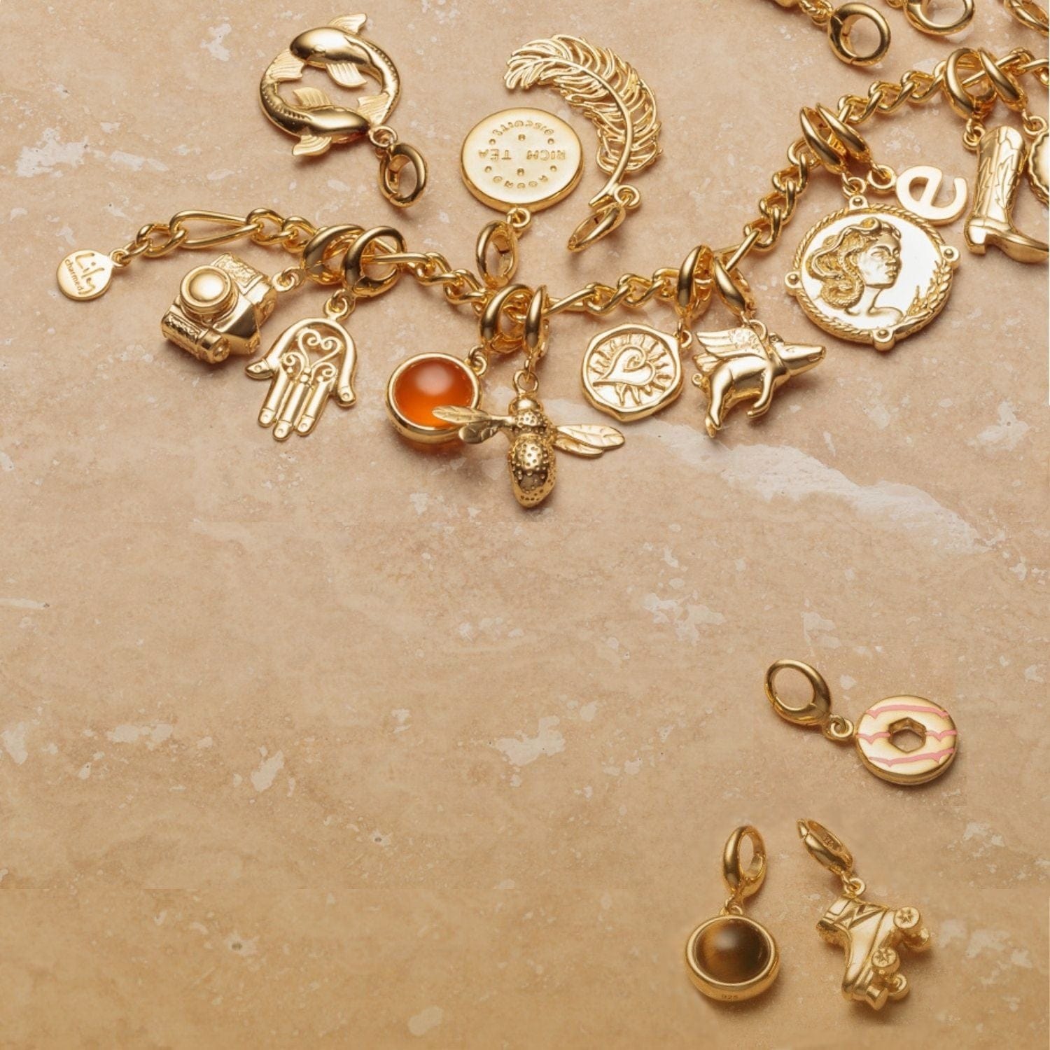 Lily Charmed Jewellery | Silver & Gold Charm Jewellery