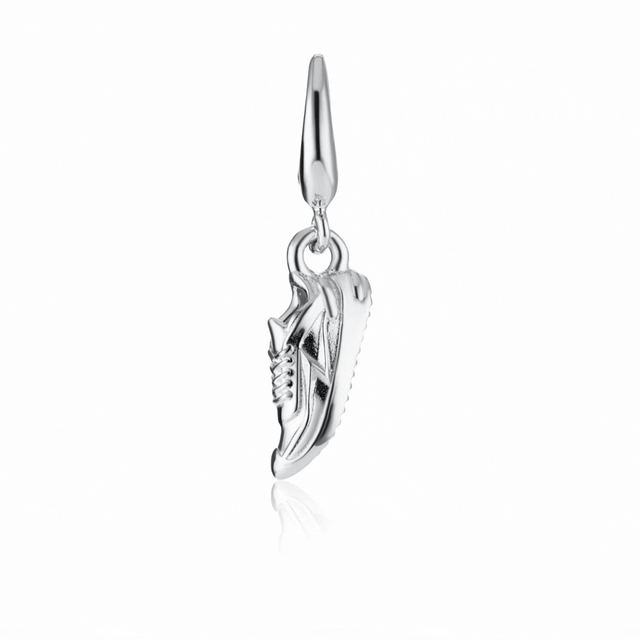 Silver Running Trainer Charm | Sports Charm – Lily Charmed