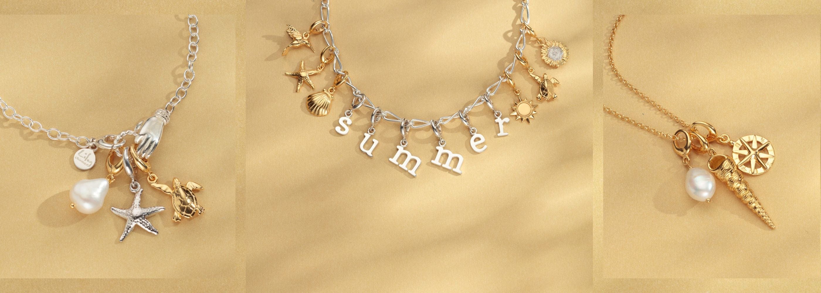 Lily Charmed Jewellery | Silver & Gold Charm Jewellery