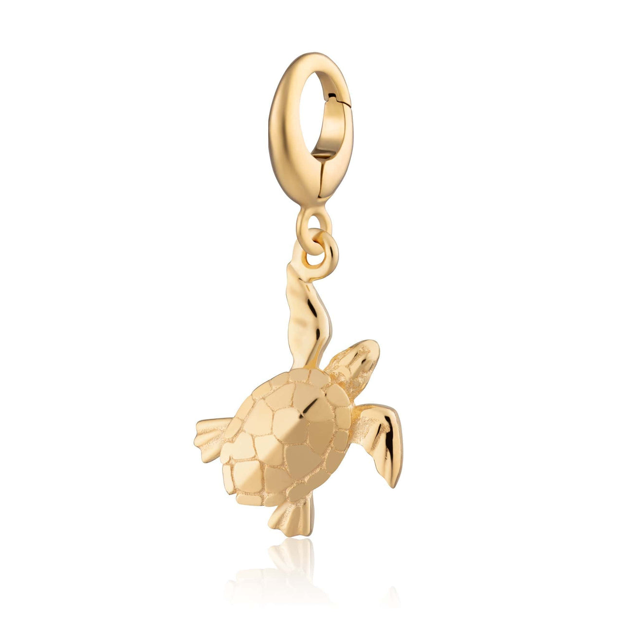 Gold Turtle Charm | Ocean Charm – Lily Charmed